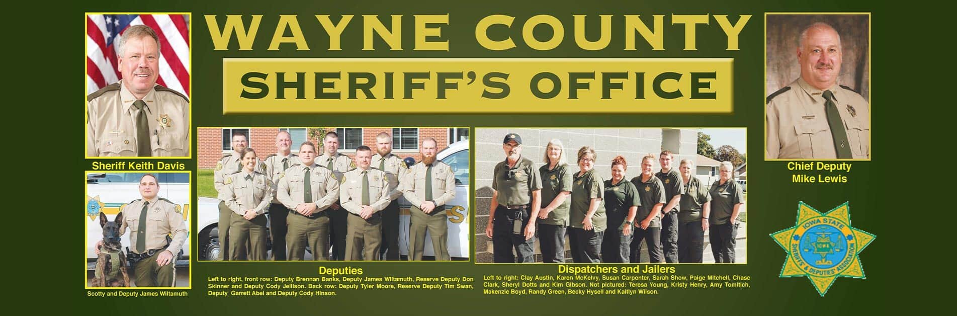 Wayne County Iowa Sheriff's Office